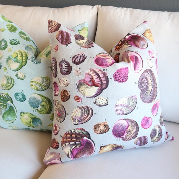 Shell Pillow - Etsy
