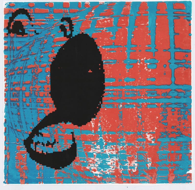 Scary Planets Limited Edition Screen-prints - Etsy