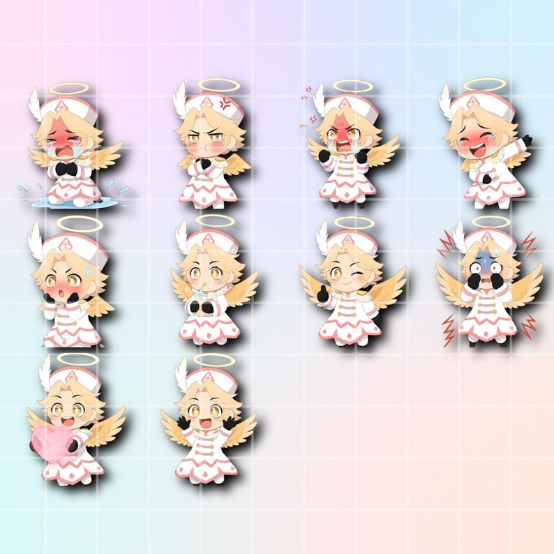 Abel (hazbin Hotel) 20 Emote Pack for Twitch, Kick, Discord, and ...