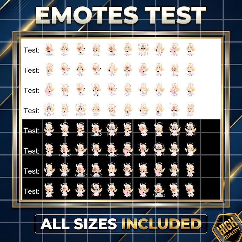 Abel (hazbin Hotel) 20 Emote Pack for Twitch, Kick, Discord, and ...