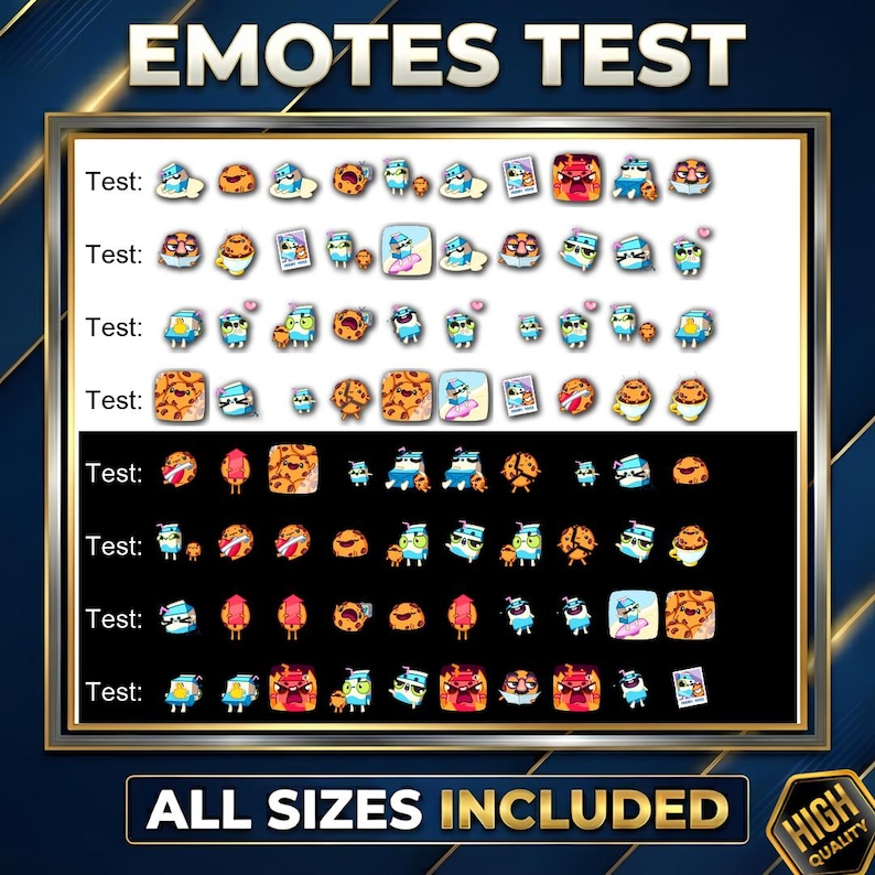21 Milk and Cookie Animated Emotes | Milk & Cookie Gifs for Twitch ...
