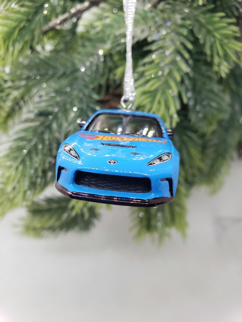 Toyota GR86 Race Car Christmas Ornament - Etsy