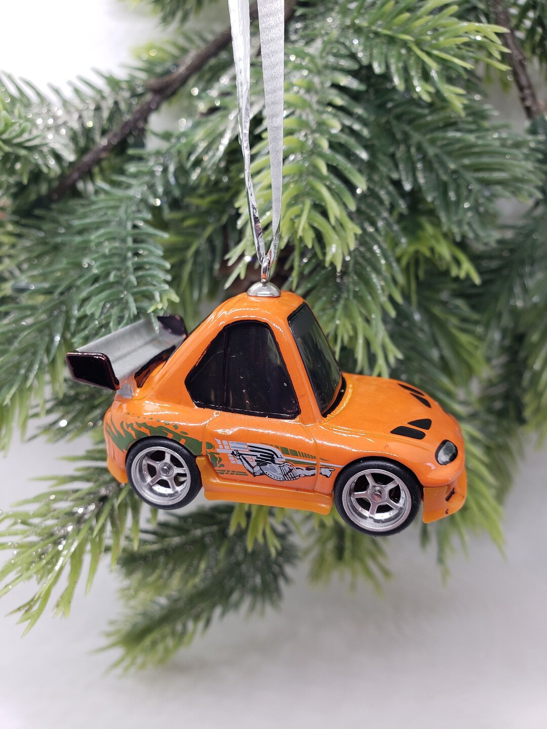 Fast and Furious Toyota Supra Christmas Ornament - Etsy