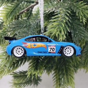Toyota GR86 Race Car Christmas Ornament - Etsy