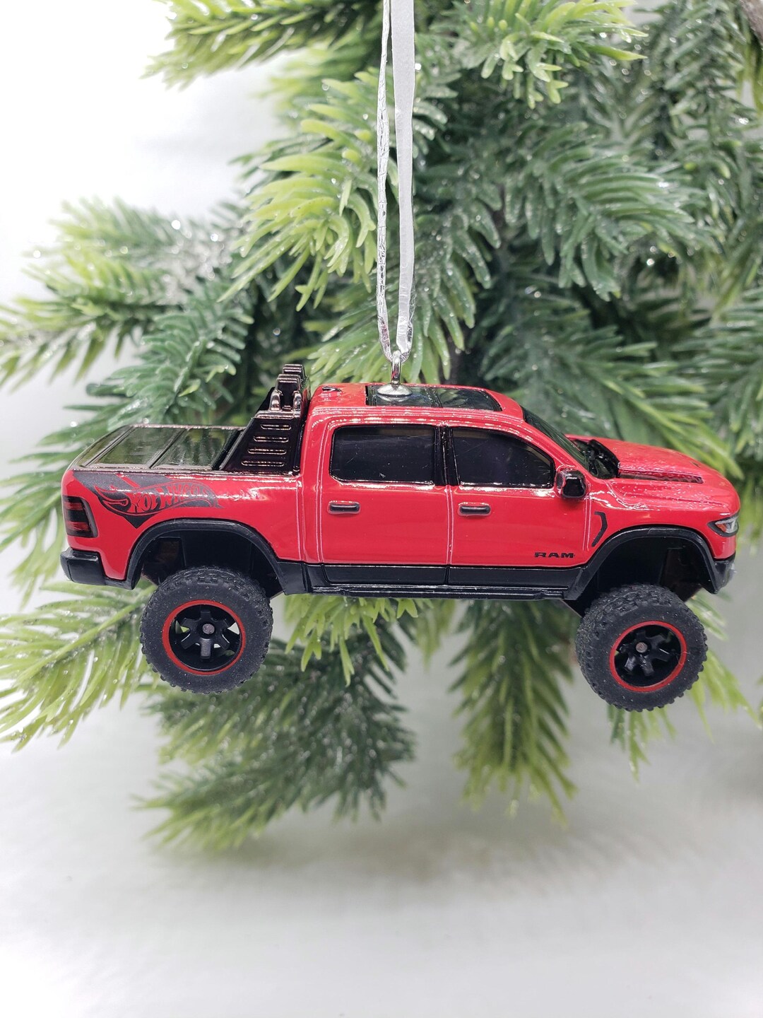Ram 1500 Rebel Truck Christmas Ornament - Etsy