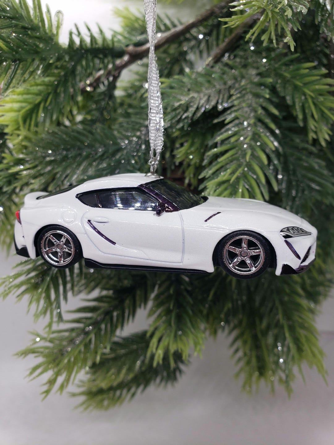 Toyota GR Supra Christmas Ornament - Etsy