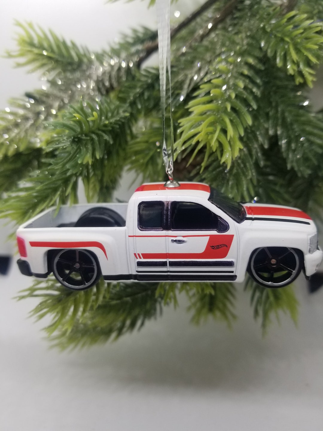 Chevy Silverado Pickup Truck Christmas Ornament - Etsy