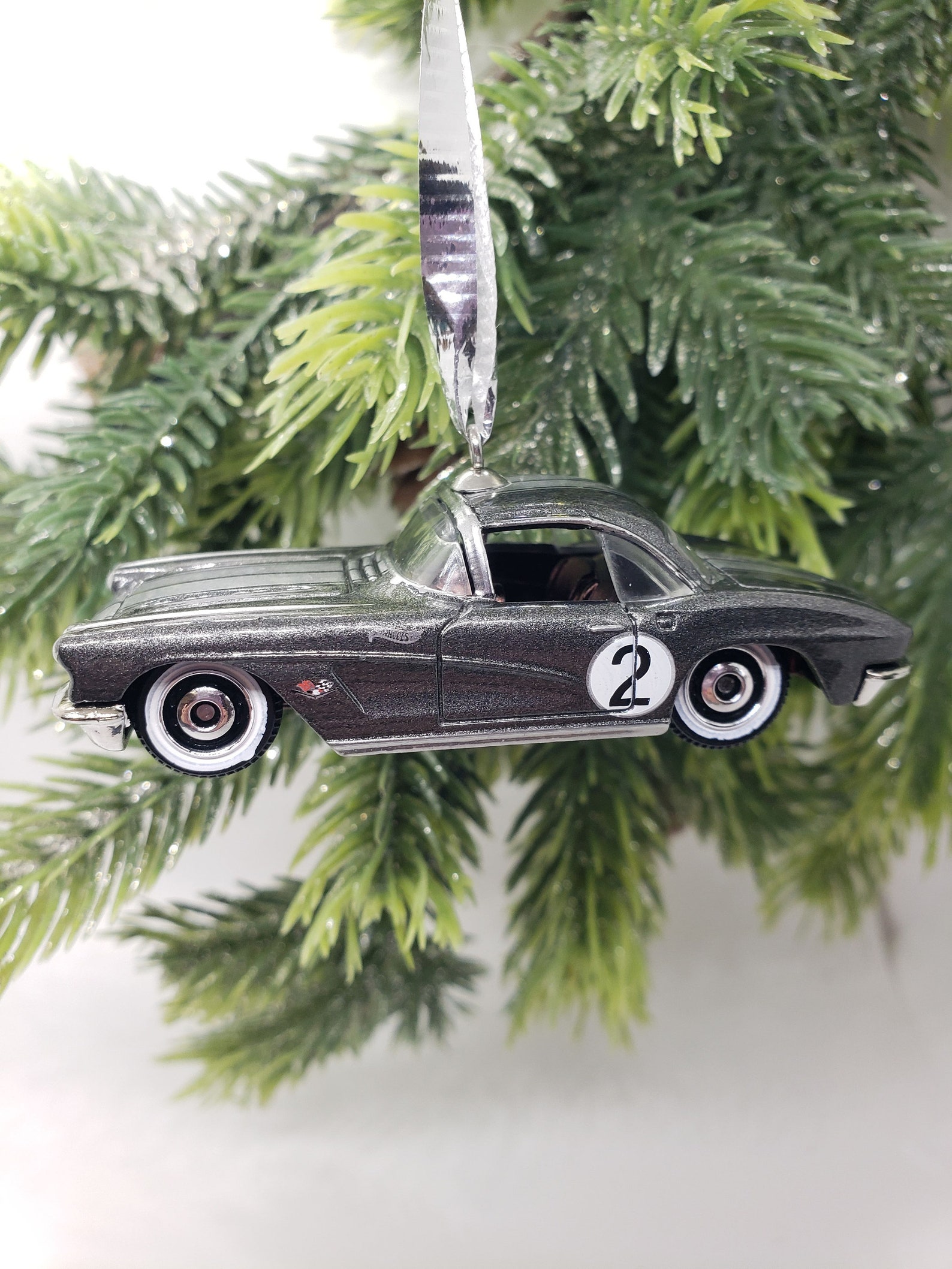 Corvette Christmas Ornament - Etsy