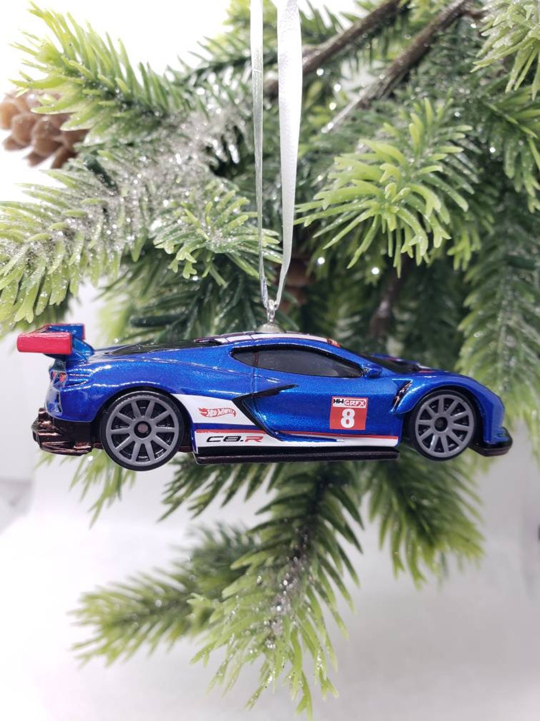 Corvette CR8 Christmas Ornament - Etsy