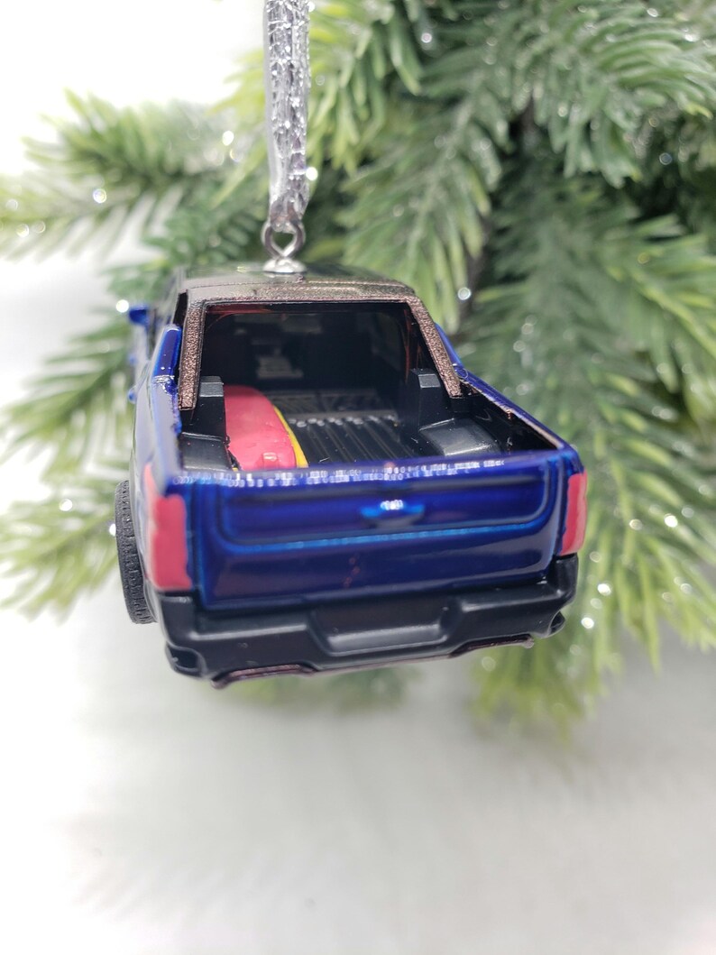 Chevy Silverado EV RST Pickup Truck Christmas Ornament - Etsy