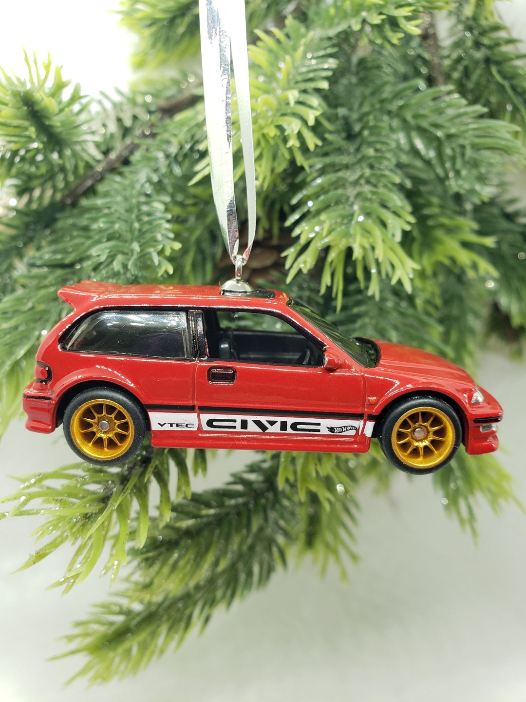 Honda Civic Christmas Ornament - Etsy