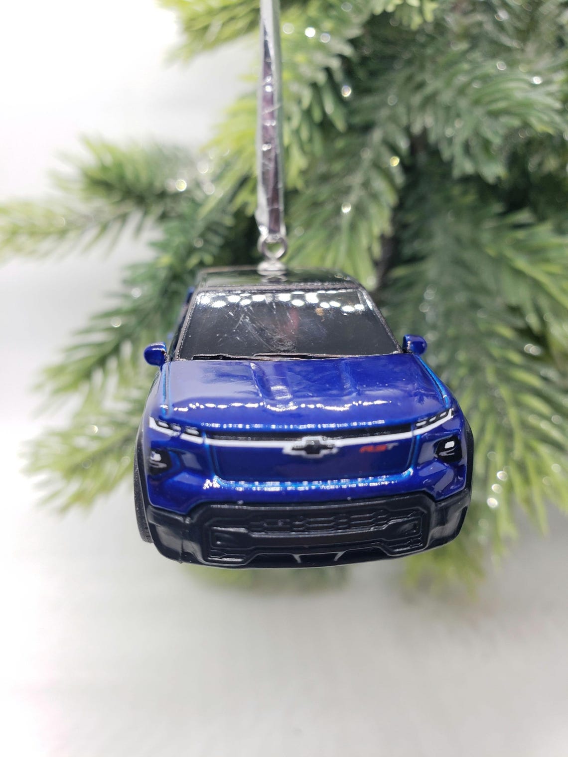 Chevy Silverado EV RST Pickup Truck Christmas Ornament - Etsy