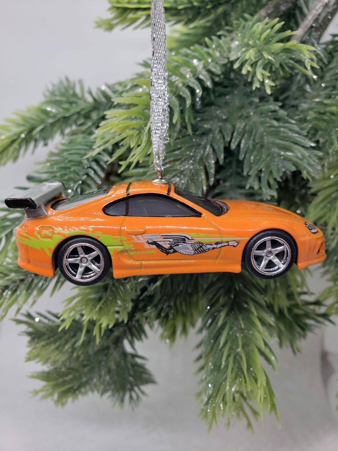 Fast and Furious Toyota Supra Christmas Ornament - Etsy