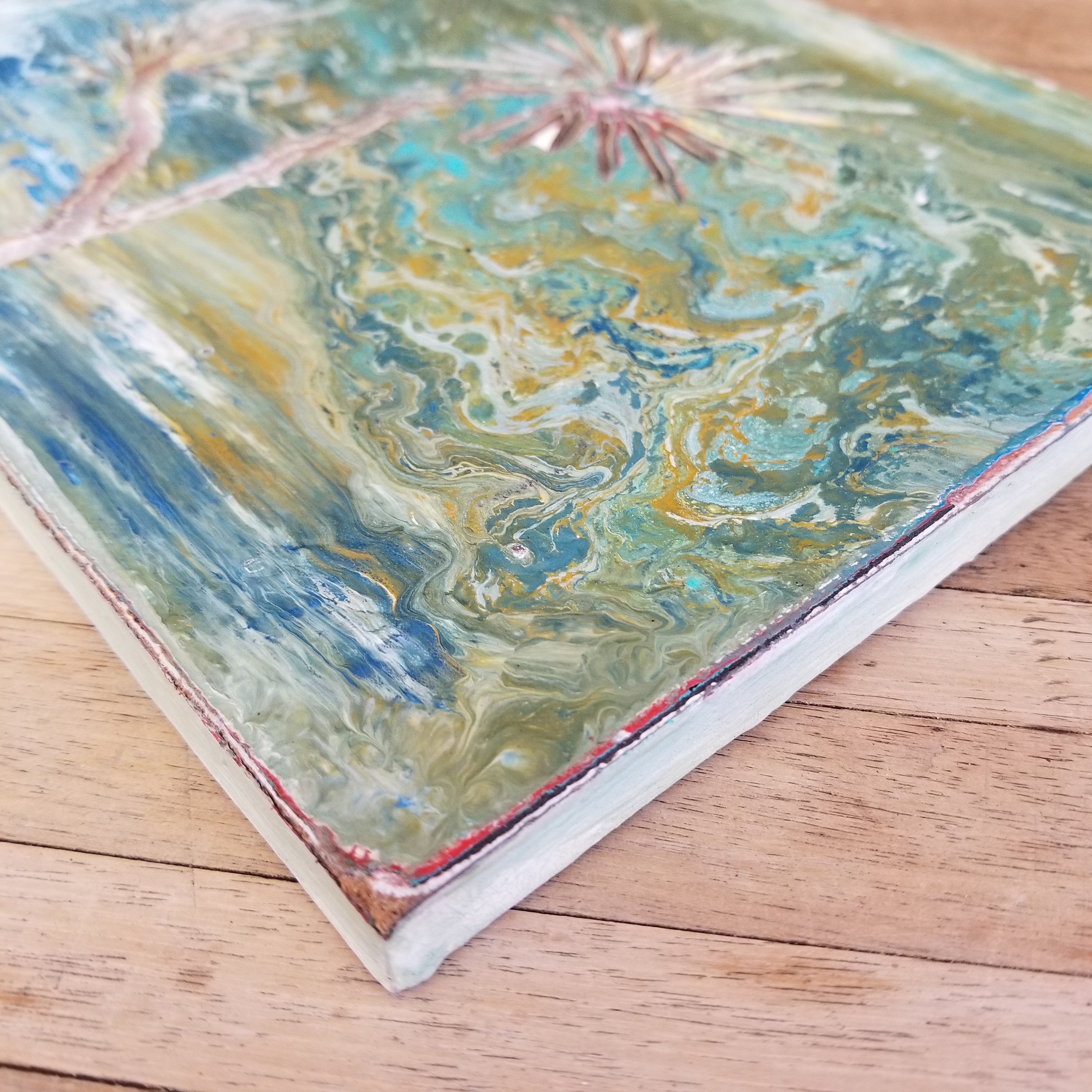 Joshua Tree Carved Reclaimed Wood Small 10"x8" Original Abstract ...