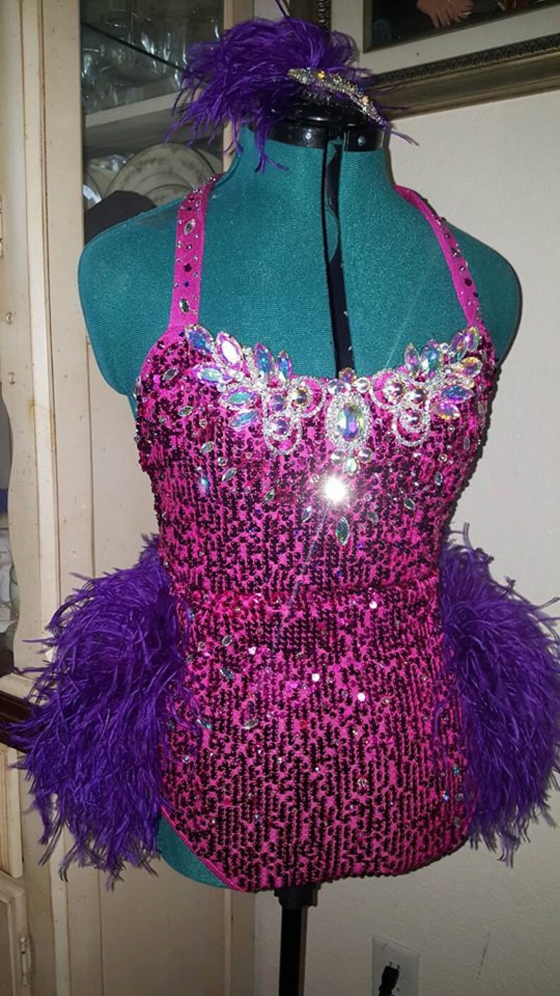 Made to Order Swarovski Rhinestones Jazz Contemporary Dance Talent ...