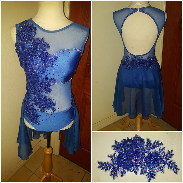 Rhinestone Dance Costume Women - Etsy