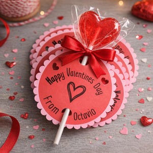 Valentines Day Lollipop Holder - Etsy