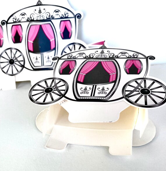 Fairytale Carriage favor boxes 6ct by Pink Lemonade Party Shop | Catch ...
