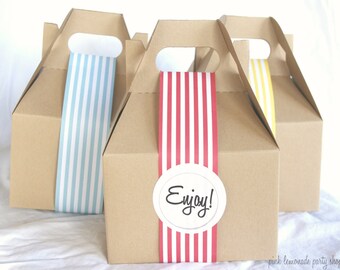 Kraft Gable Boxes | Etsy