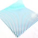25 Light Blue Diagonal Stripe WAX PAPER Sheets-pink Lemonade - Etsy