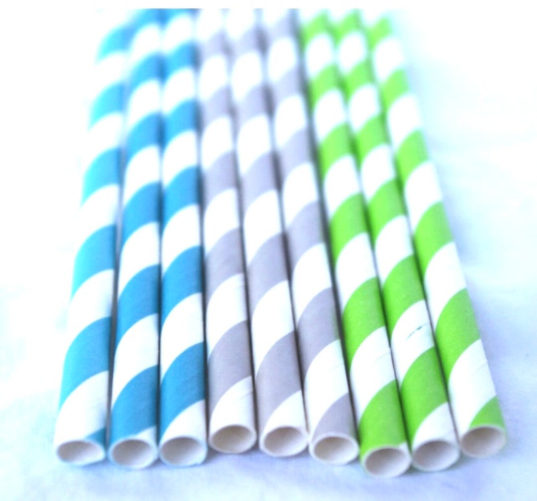Baby Shark Mix Paper Straws 25 Count Shark Party - Etsy