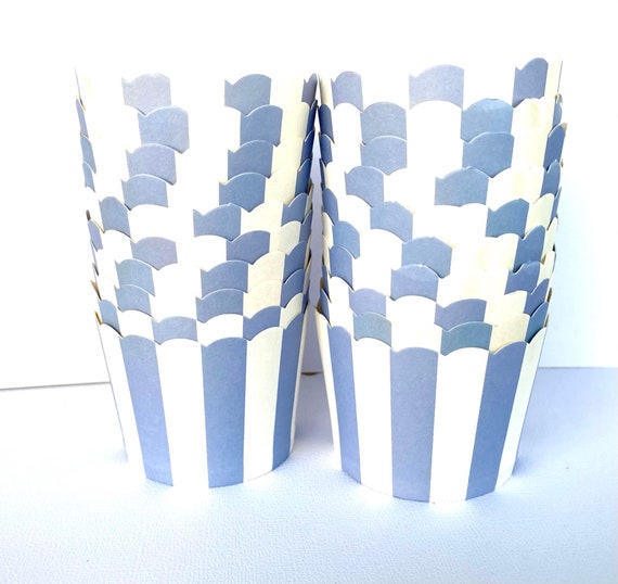 Light purple stripe chevron Nut/Candy/Baking-20ct --Parties--cupcakes ...