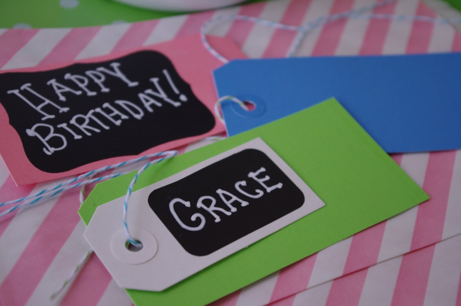 Colored Tagsextra Large-for Giftsparty Favors - Etsy