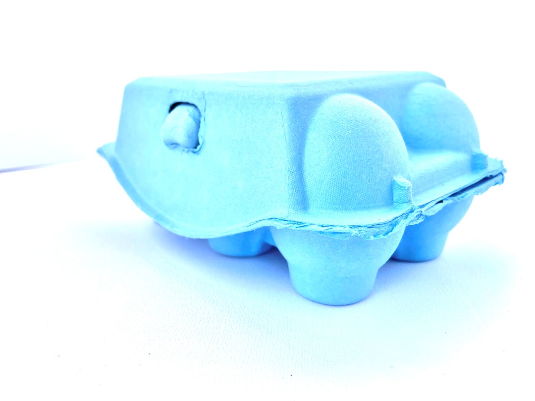 Paper Pulp Egg Carton 6 Egg Size Set Of 4 Blue Etsy paper-pulp-egg-carton-6-egg-size-set-of-4-blue-etsy