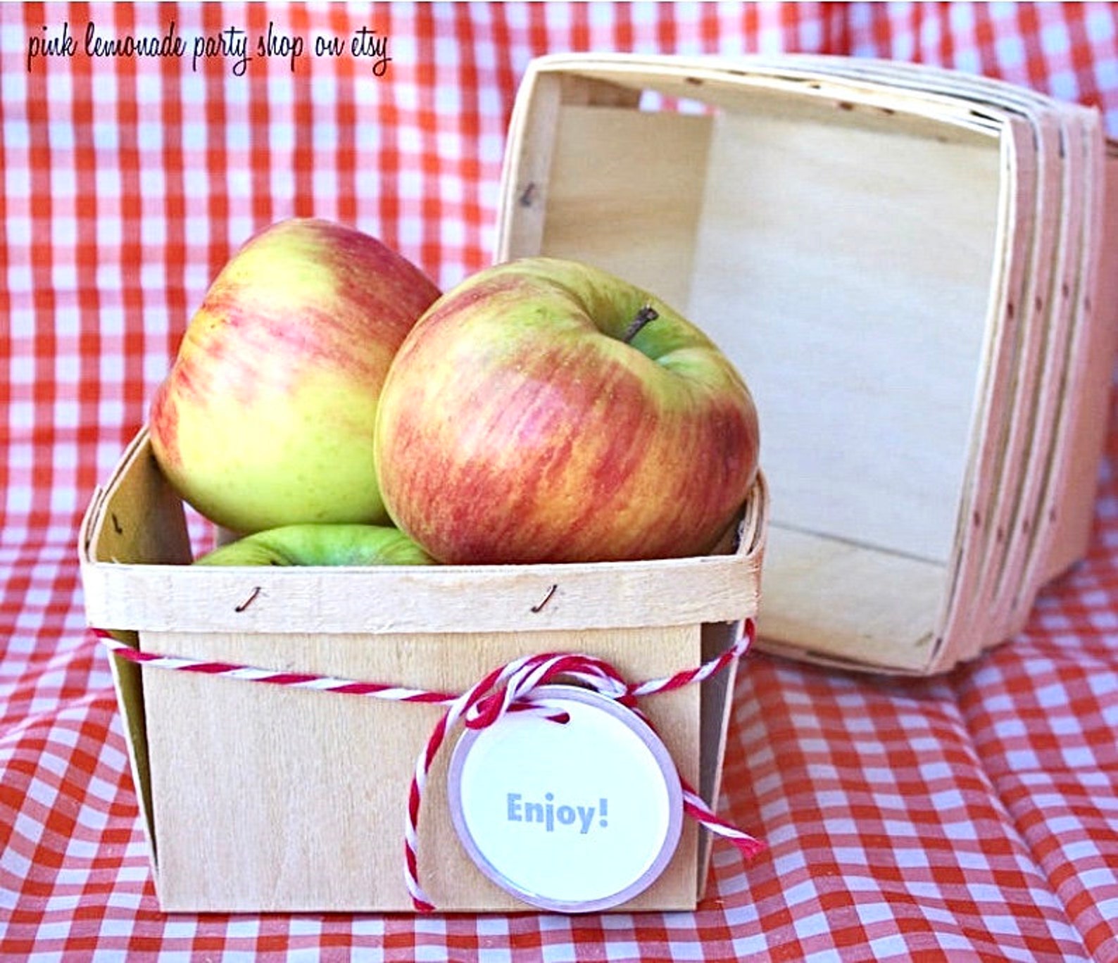 6 Large Wood BERRY Basketsquart Size-fall Party Favor - Etsy
