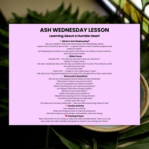 Kids 40 Days Lent Calendar 2026, Lent Activities for Kids, Ash ...