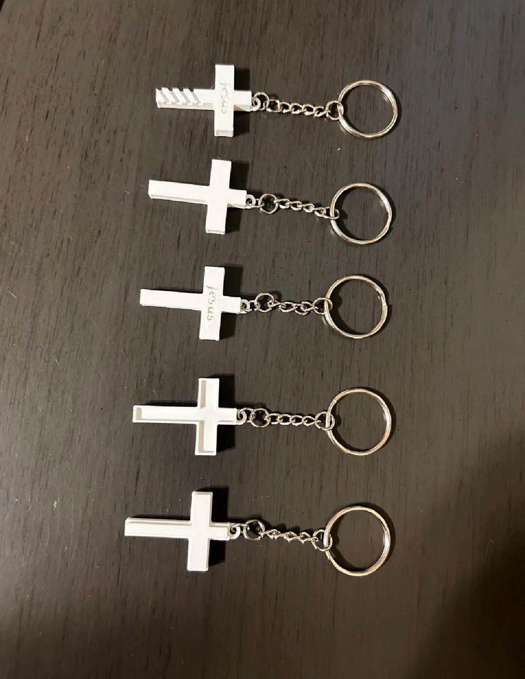 Cross Keychain With Different Design - Etsy