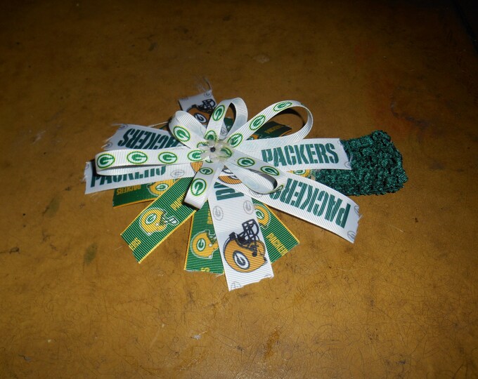 Green Bay Packers Headband - Etsy