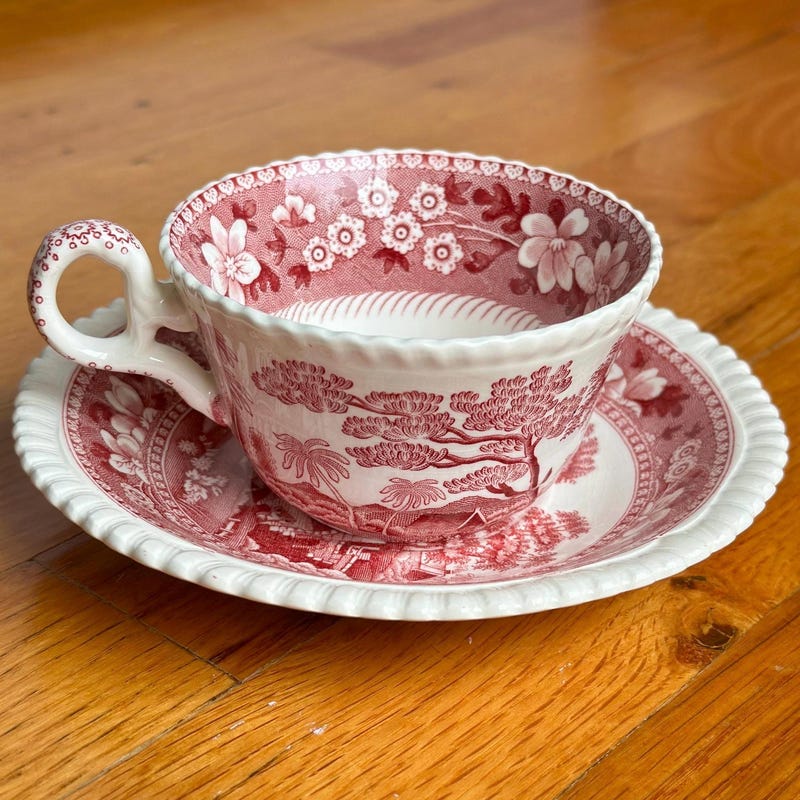 Antique Spode Tea Set - Etsy