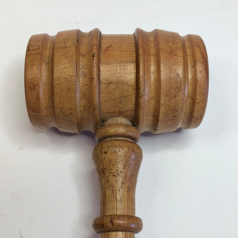 Wood Gavel for Auctioneers Judges - Etsy