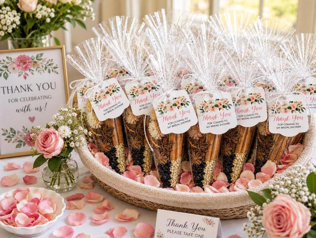 Botanical Simmer Pot Favors | Personalized Wedding Bridal Shower Gifts ...