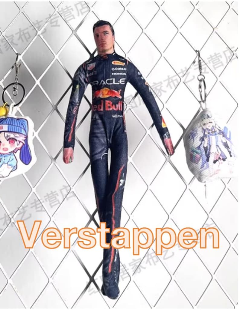 F1 Driver Rat Jerky Doll | Motorsport Fan Art Toy, Travel Buddy - Etsy