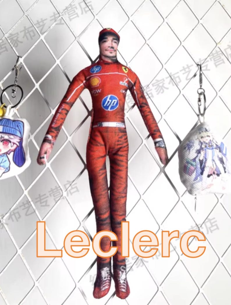 F1 Driver Rat Jerky Doll | Motorsport Fan Art Toy, Travel Buddy - Etsy