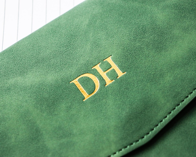 Personalized Leather File Folder With Name,custom A4 Document Holder ...