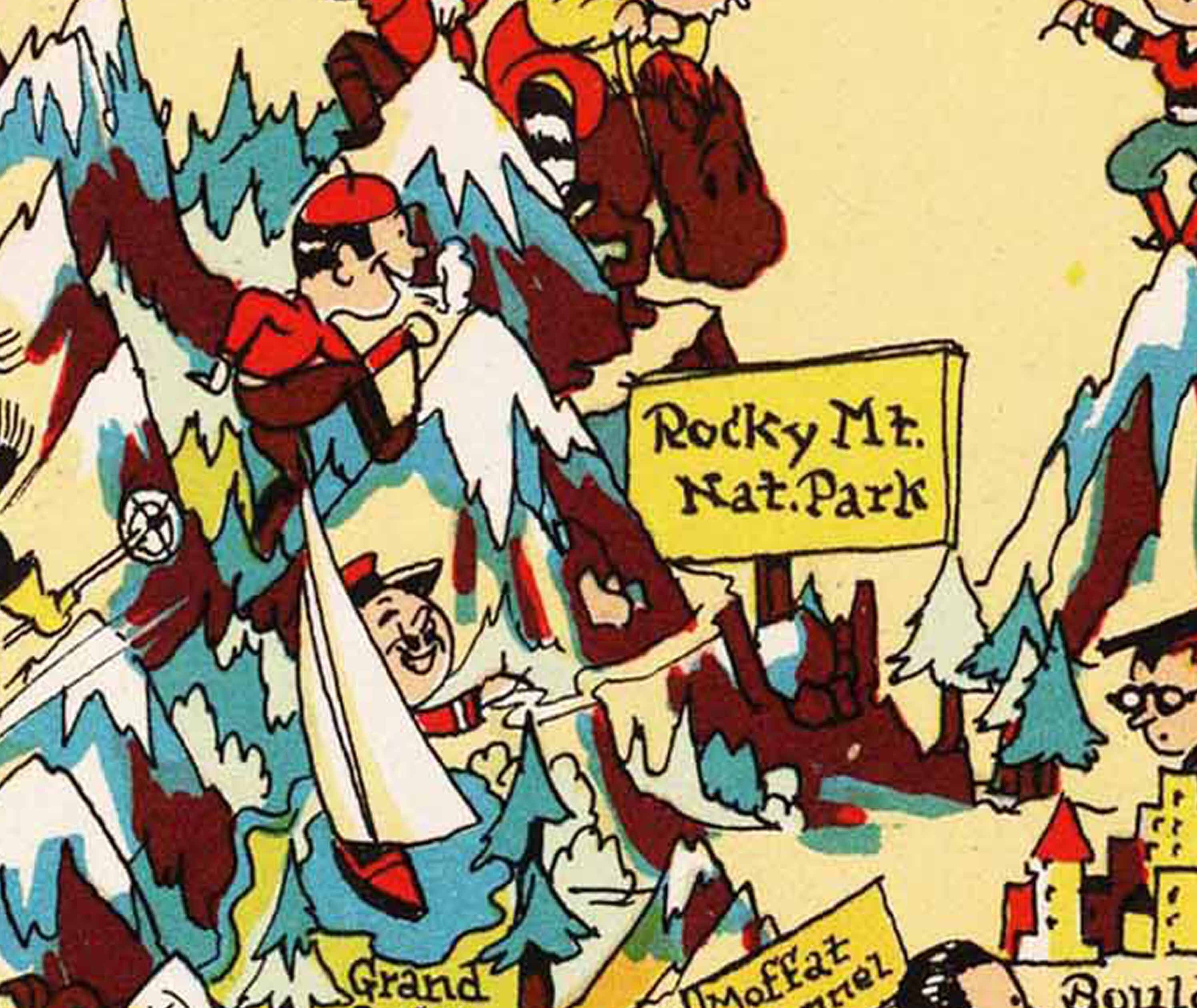 Throw Blanket - Colorado - Blanket - Panoramic - Map - Etsy