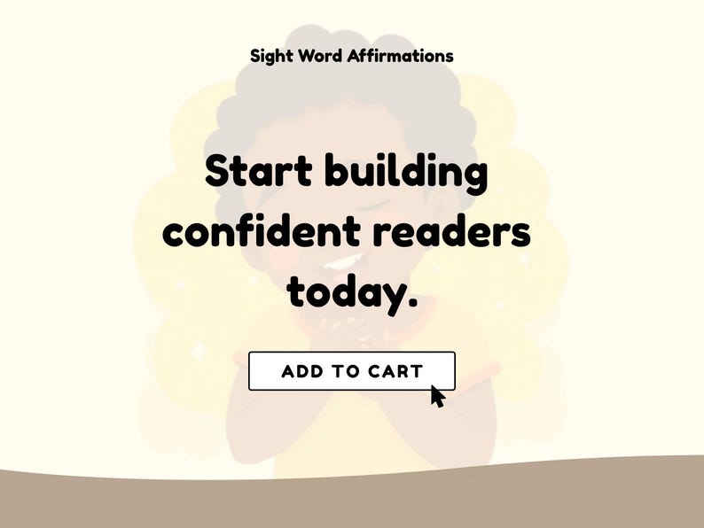 Sight Word Affirmation Cards | Printable Sight Word Practice for ...