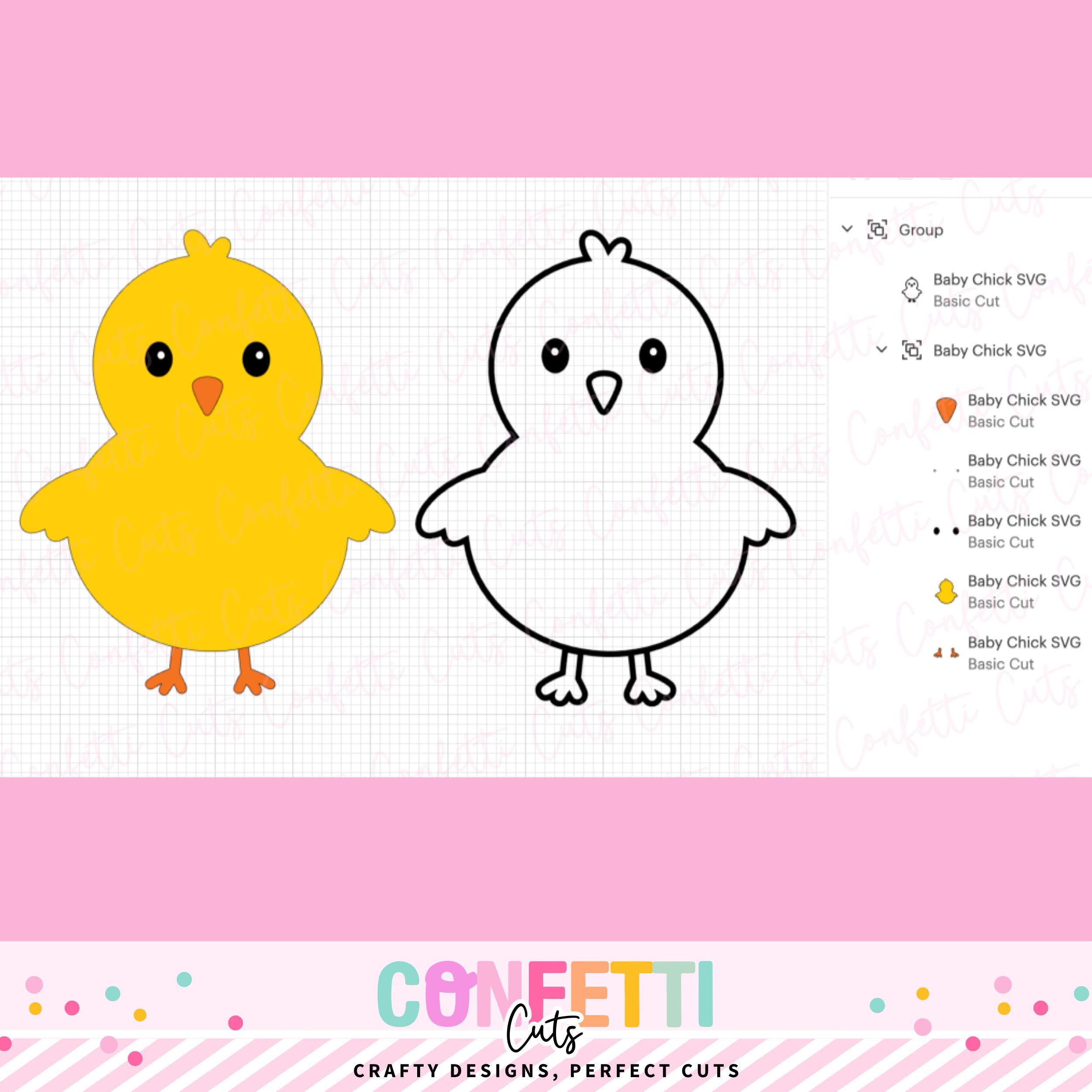 Baby Chick SVG, Cute Chicken SVG, Baby Chick PNG, Chicken Sublmation ...