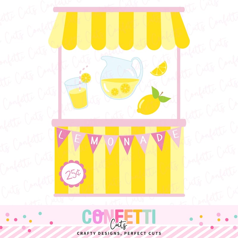 Lemonade Stand Clipart - Etsy