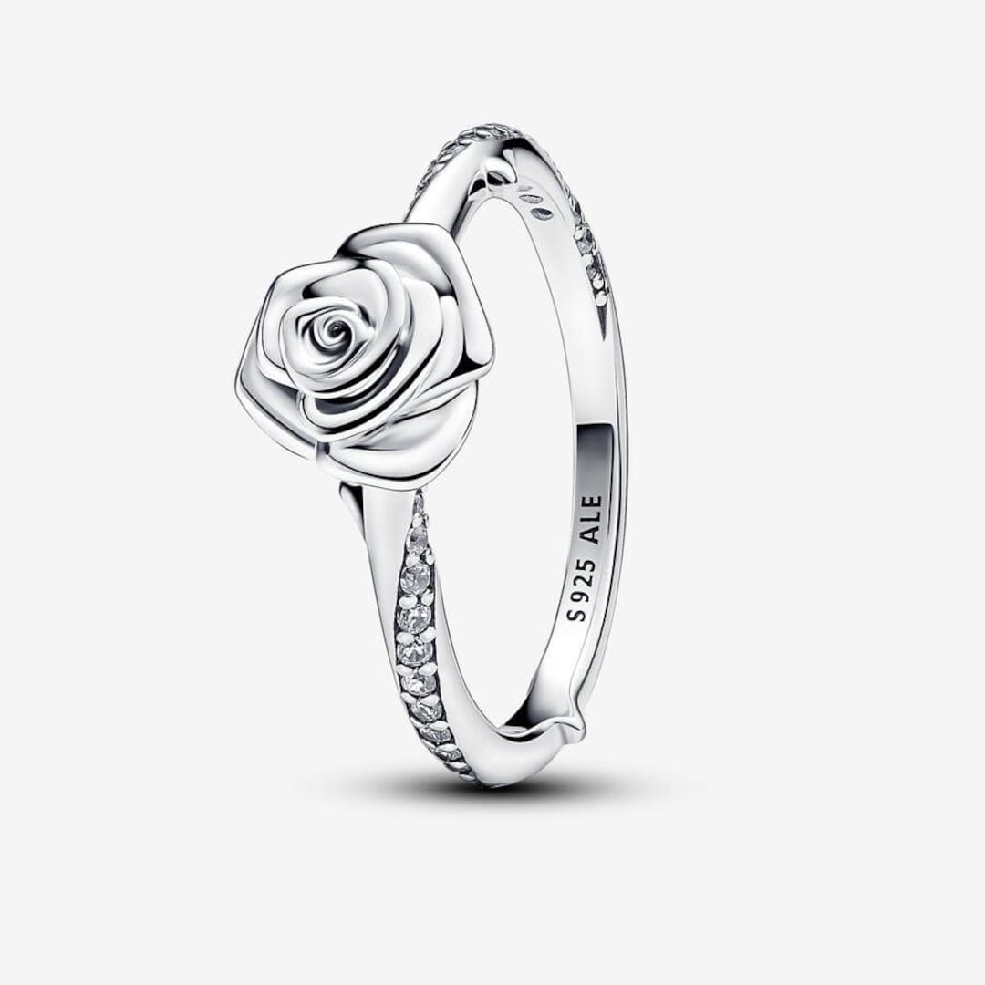 Pandora Row of Hearts Eternity Ring - Etsy