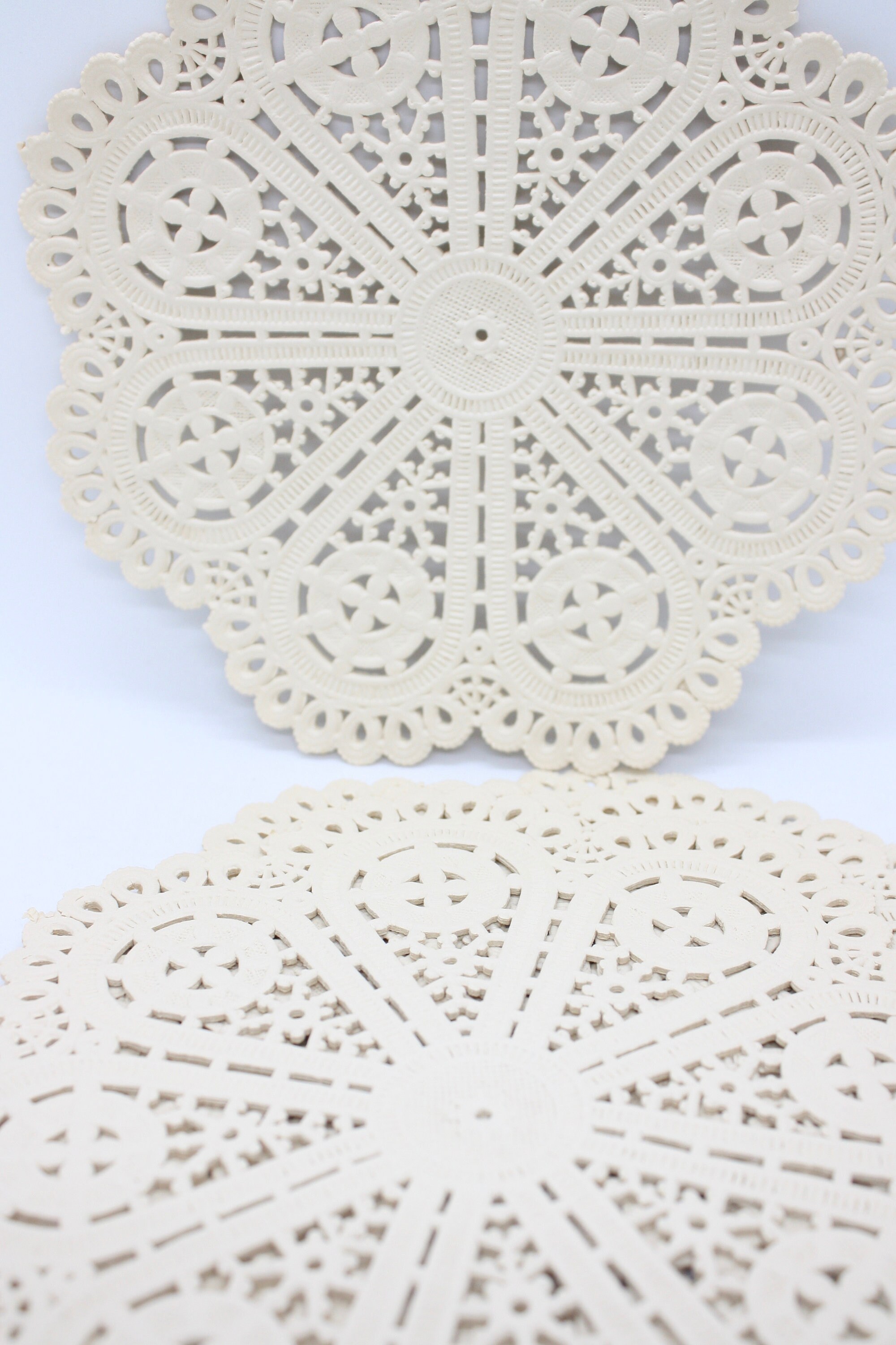 Vintage Paper Doilies, Victorian Pattern, Embossed Paper Lace, Natural ...