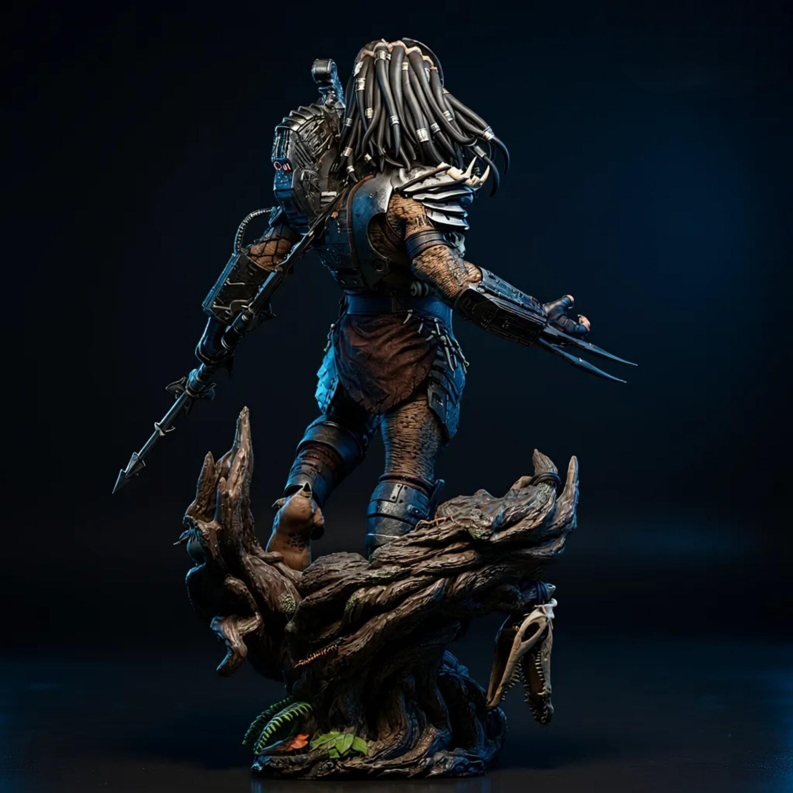 Predator STL – Dread Warrior Statue | 1:6 Scale - Etsy