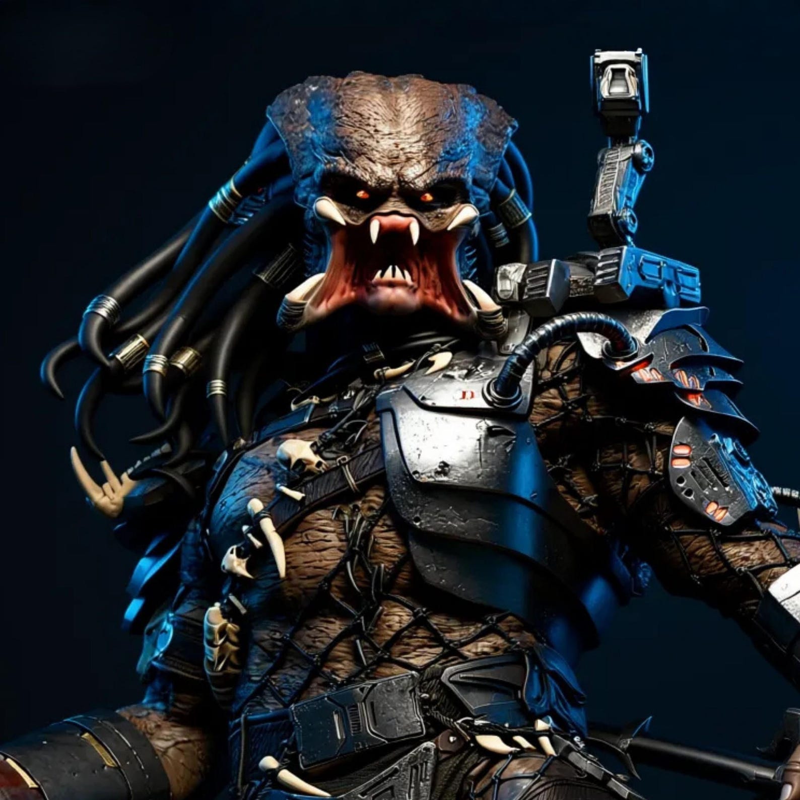 Predator STL – Dread Warrior Statue | 1:6 Scale - Etsy