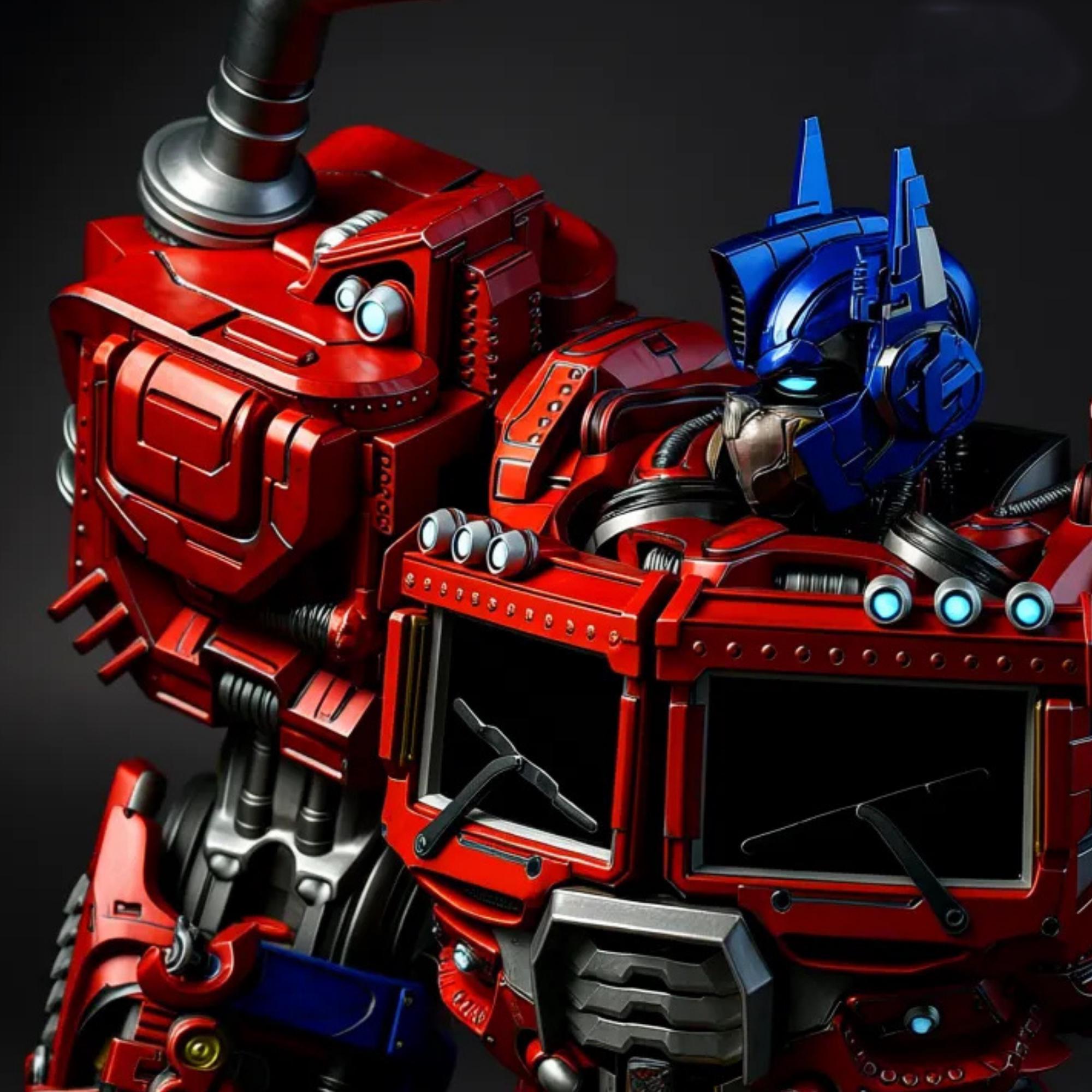 Cybertronian Prime Commander STL Figure 1:14 Scale | Sci-fi Mecha Robot ...