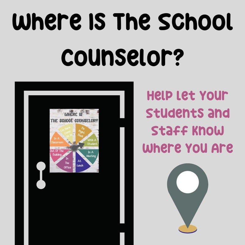 Where is the Counselor Sign - Etsy