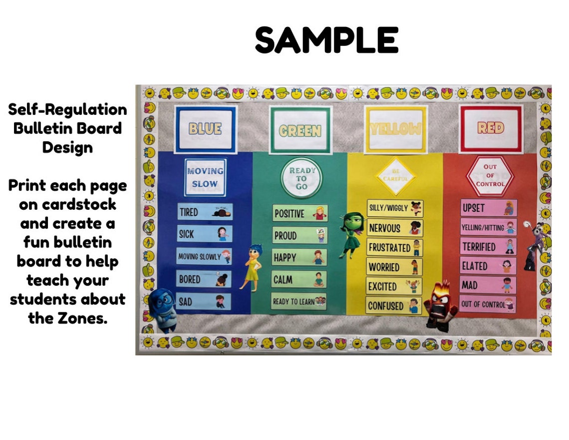Self-regulation Bulletin Board - Etsy
