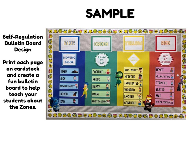 Self-regulation Bulletin Board - Etsy